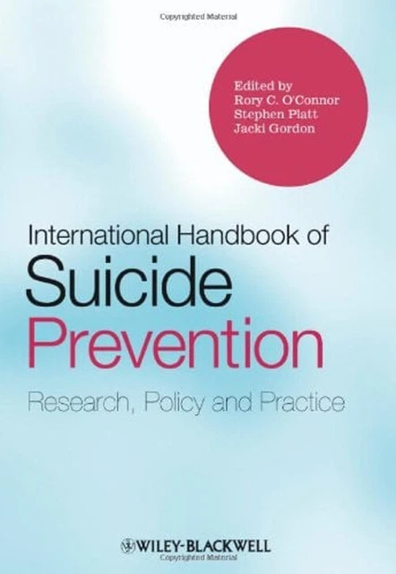 INTERNATIONAL MANUEL DE Suicide Prévention: Recherche, Politique A EUR ...