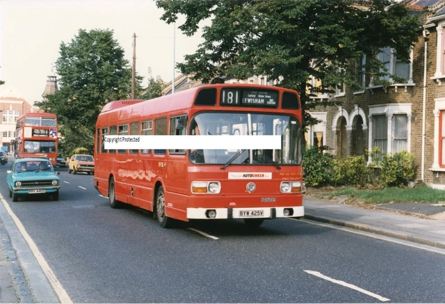 LONDON TRANSPORT BUS Colour Photograph Leyland National LS 425 BYW 425V ...