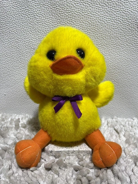 PLAYMAKERS CHICK DUCK Easter Plush Soft Toy vintage 8” £10.00 - PicClick UK