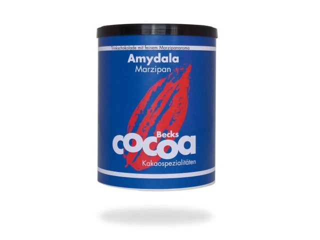 250G AMYDALA BECKS Cocoa Organic Drinking Chocolate Marzipan £9.84 ...