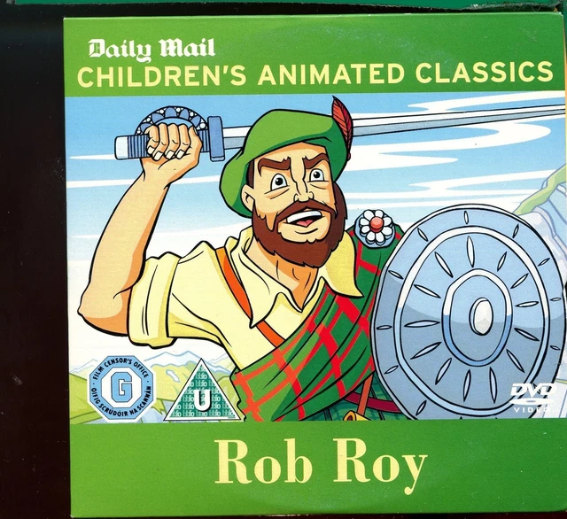 CHILDRENS ANIMATED CLASSICS - Rob Roy / Daily Mail Promo DVD £1.97 ...