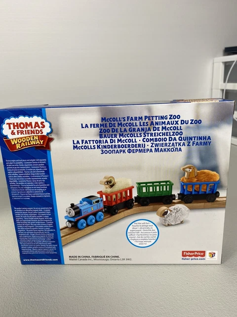 THOMAS AND FRIENDS WOODEN RAILWAY McCOLLS FARM PETTING ZOO(T14) $41.99 ...