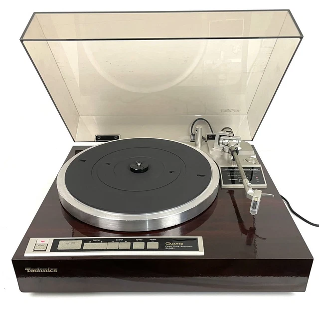 TECHNICS SL-MA1 DIRECT Drive Automatic Turntable Operation confirmed ...