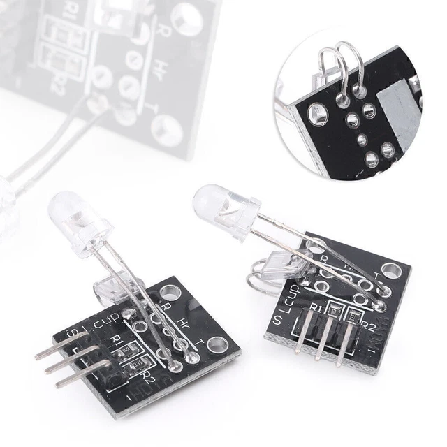 Finger Measuring Heartbeat Sensor Senser Detector Module Ky 039 For 12