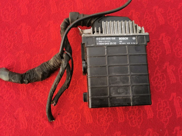 MERCEDES BENZ W126 560 SEL SEC engine ecu computer control module Bosch ...