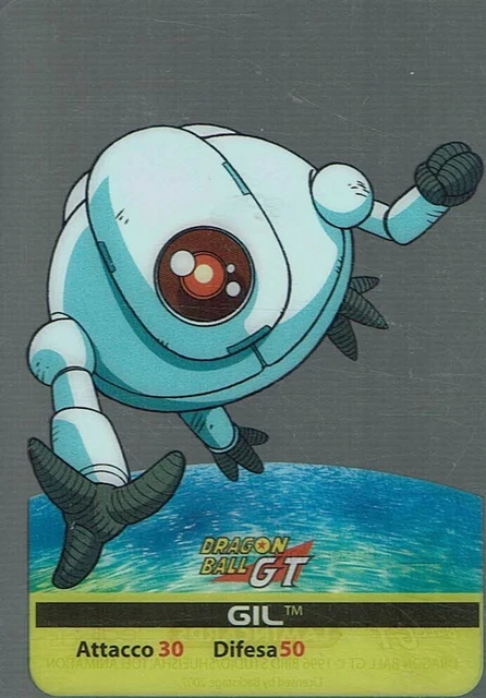 LAMINCARDS DRAGON BALL GT Edibas Serie Smeraldo Gil 5 Gd24 EUR 2,00 ...