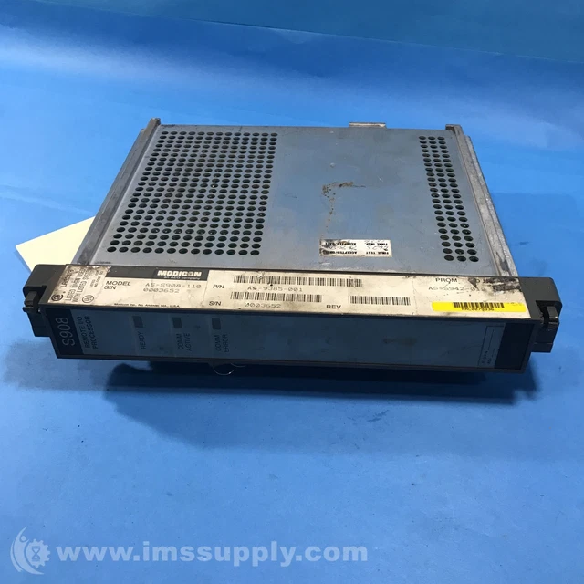 MODICON AS-S908-110 I/O Processor Module FPOR $37.96 - PicClick