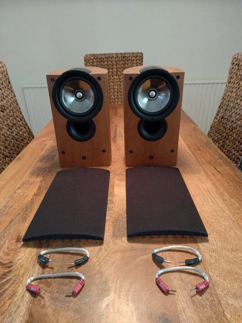 KEF Q-SERIES (SP3499) Bookshelf Passive Speakers , iQ1, 10-100w, Dark Wood £99.99 - PicClick UK