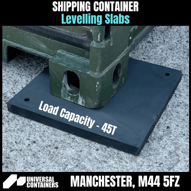 LEVELLING SLAB, LEVELLING Pads, Shipping Container, 20mm 30mm or 40mm £ ...