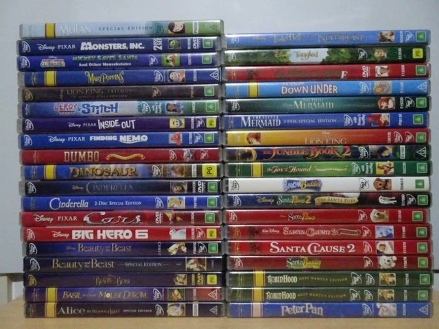 DISNEY DVDS ~ Large Assortment ~ Please Select - From Our Dropdown Menu ...