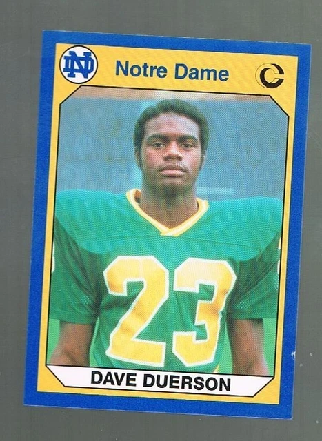 DAVE DUERSON #46 Safety 1990 Collection Collégiale Notre Dame ...