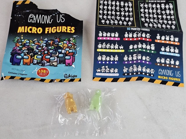 AMONG US MICRO Figures Blind Bag Glow And Gold Figure $4.75 - PicClick