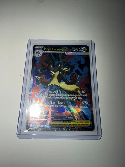 MEGA LUCARIO EX #160 Pokemon TCG Mega Evolution £22.95 - PicClick UK
