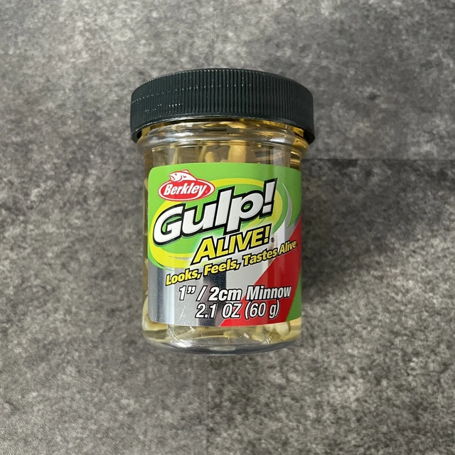 BERKLEY GULP ALIVE Scented 1" Minnow Bait | 2.1oz / 60g | Watermelon ...