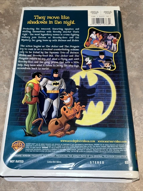 SCOOBY-DOO MEETS BATMAN (VHS, 2002, Clamshell) ***TESTED*** £5.01 ...