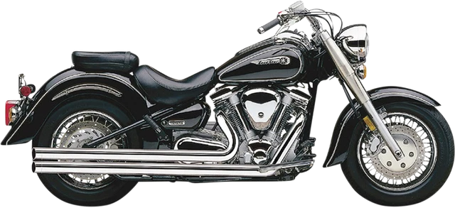 COBRA 2921T SISTEMA Di Scarico Lungo Speedster Yamaha Xv 1600 A Wild ...