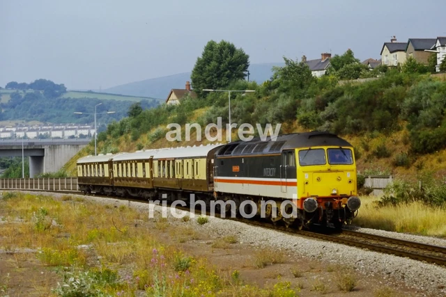 47824 CLASS 47 Diesel Pullman Coaches 6 Jul 1989 Original 35mm Railway ...