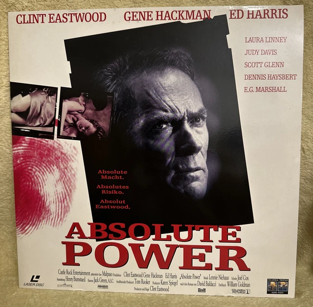 ABSOLUTE POWER - Clint Eastwood / Gene Hackman - Laserdisc / LD / Laser ...
