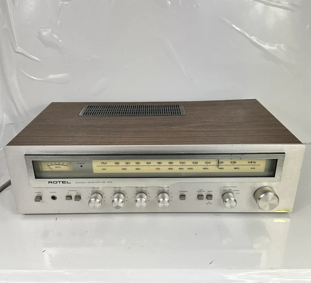 AMPLIFICATORE ROTEL RX-303/RICEVITORE FM MW con stadio phono integrato ...