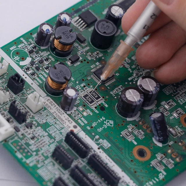 FOR NOTEBOOK SILVER Conductive Wire Adhesive Glue Line PCB Repair 0.2ML ...