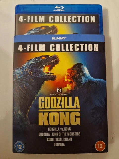GODZILLA VS KING Kong 4 Movie Film Collection Dvd Box Set EUR 5,86 ...