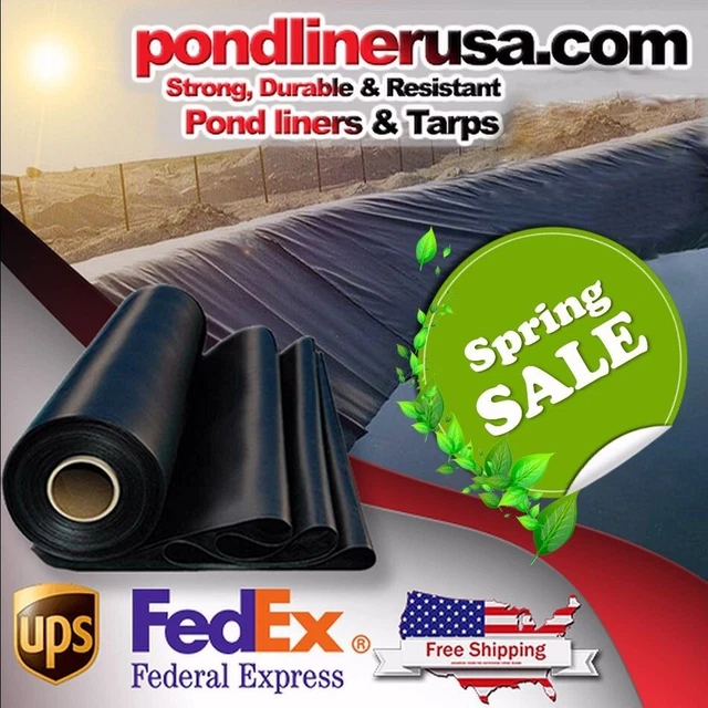 POND LINER, 16X20 Best fiber 2023, Factory direct, Free Shipping ...