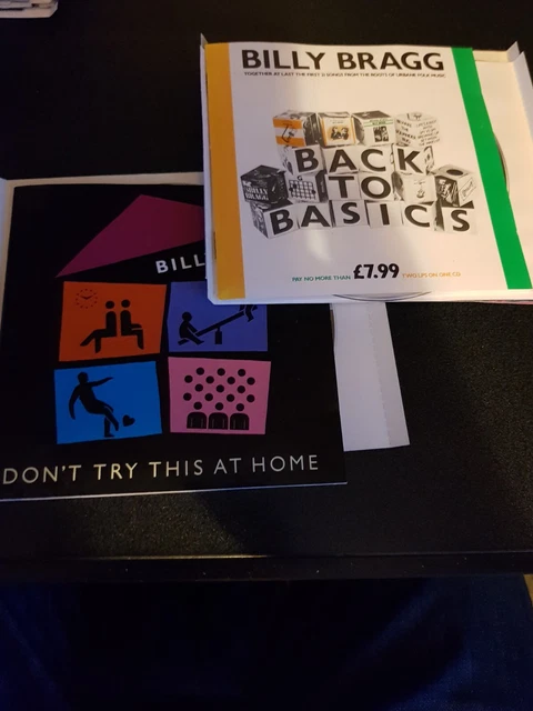BILLY BRAGG CD SET / BACK TO BASICS & DON'T TRY THIS AT HOME (NO CASES) 99p £0.99 - PicClick UK