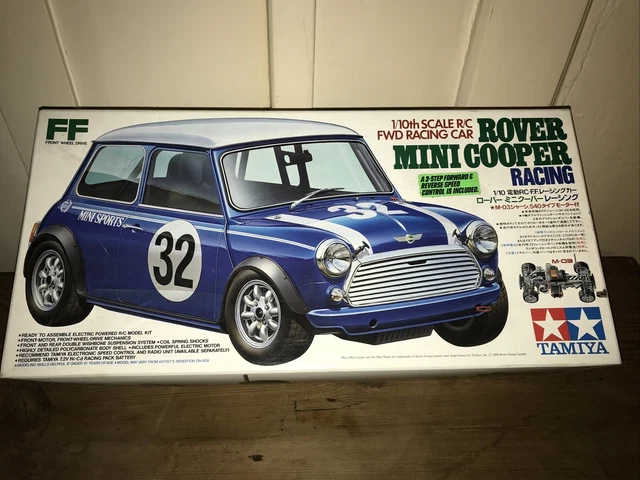 TAMIYA M-03 MINI Cooper Kit, New Unbuilt Vintage 1/10 RC Car, NIB ...