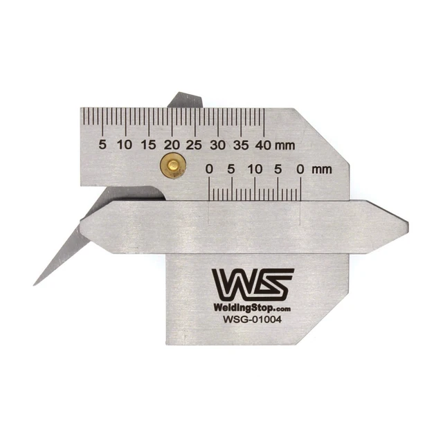 HJC45 WELDING INSPECTION Gauge Weld Fillet Gage Metric Test Ulnar ...