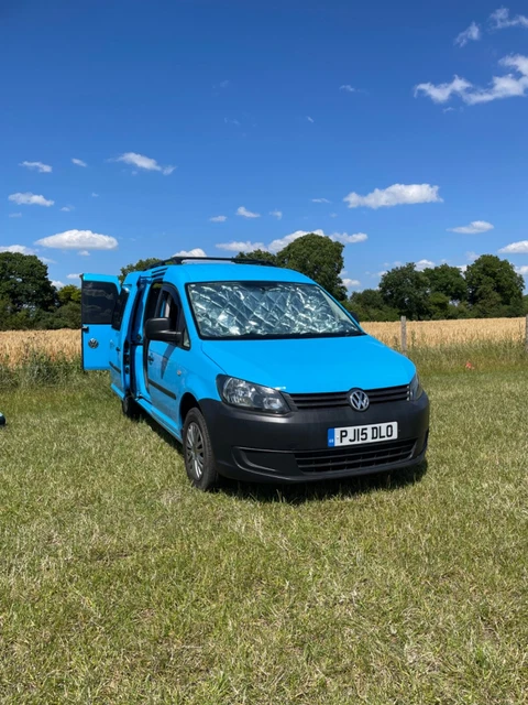 VW CADDY MAXI, 1.6 Day Camper van, 51k Low Mileage, 2015 £12,995.00 ...