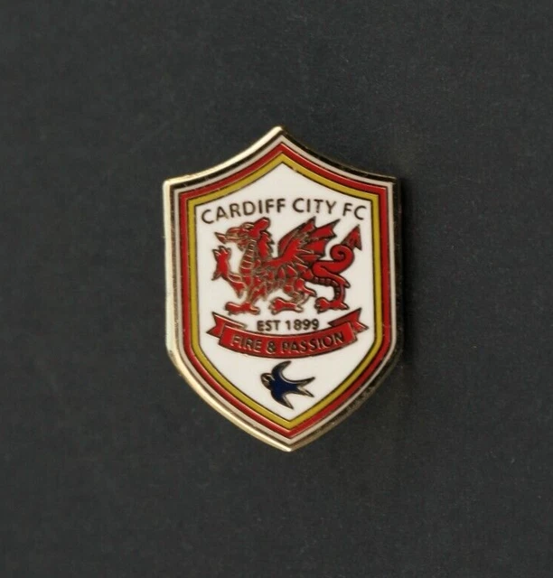 CARDIFF CITY FOOTBALL Club Pin Badge 17Mm £3.29 - PicClick UK