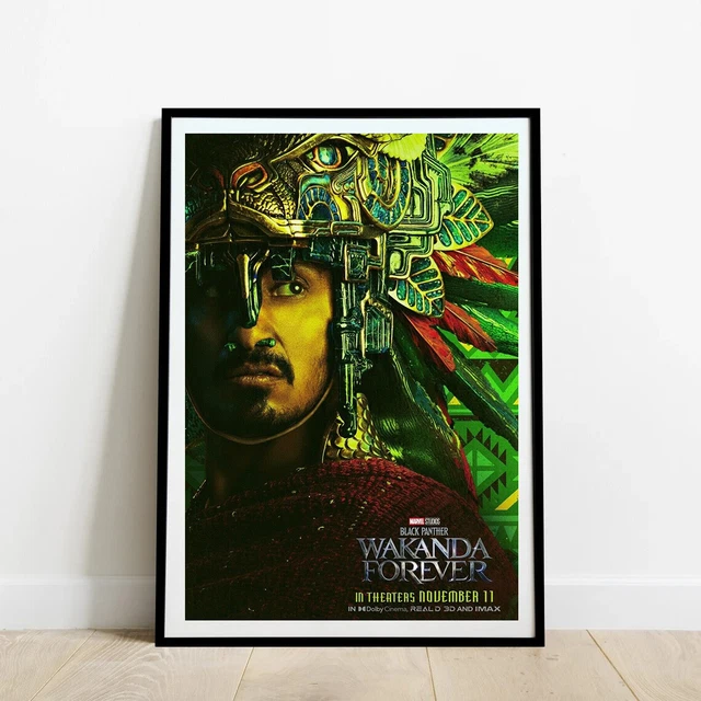 Black Panther Wakanda Forever 2022 Film Vertical Poster Wall Art Decor