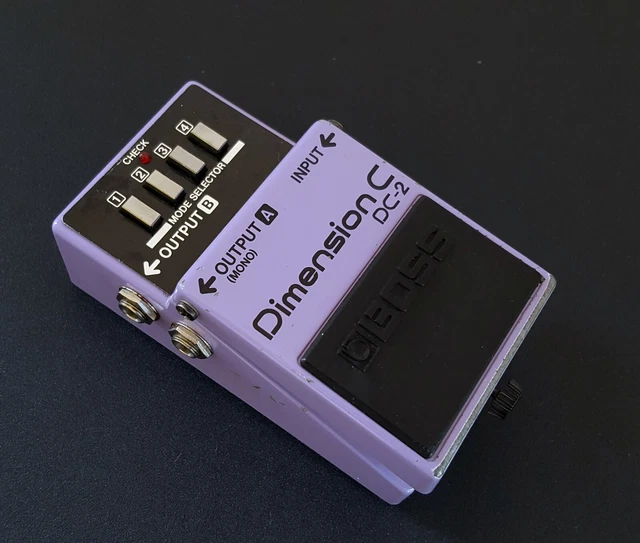 BOSS DC-2 DC2 Dimension C Chorus Vintage 1980's MIJ Guitar FX Pedal ...