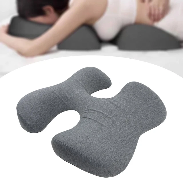 MASSAGE CHEST PILLOW Breast Cushion Memory Foam Removable Cover Soft ...