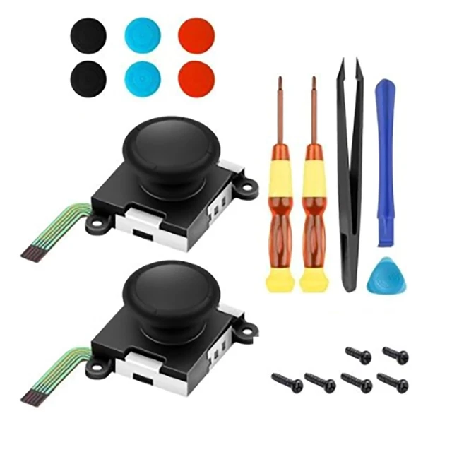 19PC 3D ANALOG Sensor Stick Joystick Repair Kit for Nintendo Switch Lite Joy-con £8.63 - PicClick UK