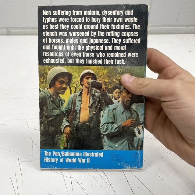 VINTAGE BOOK WAR Military WW2 Ballantine Pan Merrills Marauders 1972 P ...