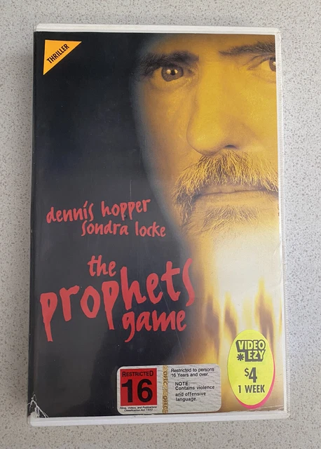 THE PROPHET’S GAME [VHS] Roadshow NZ Ex-Rental Big Box Video Tape 2000 ...