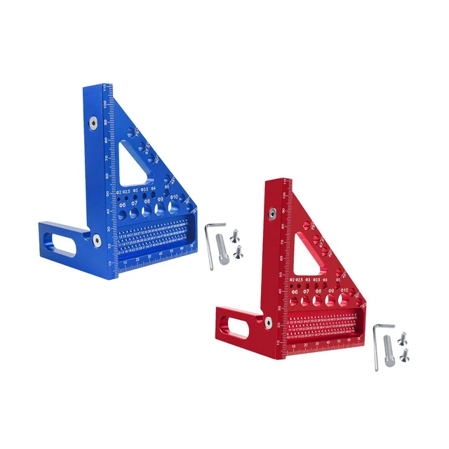 MULTI-WINKEL-3D-MESSLINEAL, HOLZBEARBEITUNGS-WINKELMESSER FÜR ...