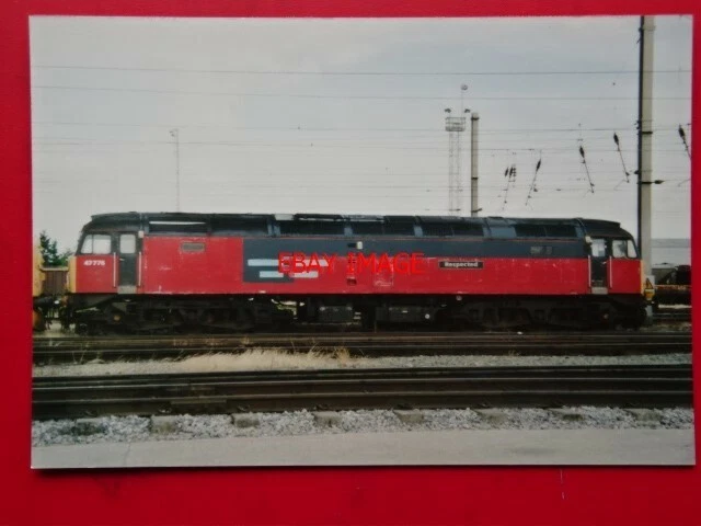 PHOTO CLASS 47 Loco No 47776 At Warrington EUR 2,08 - PicClick FR
