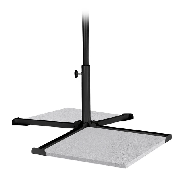 PARASOL BASE GARDEN Shade Holder Foldable Sun Stand Lightweight Compact ...