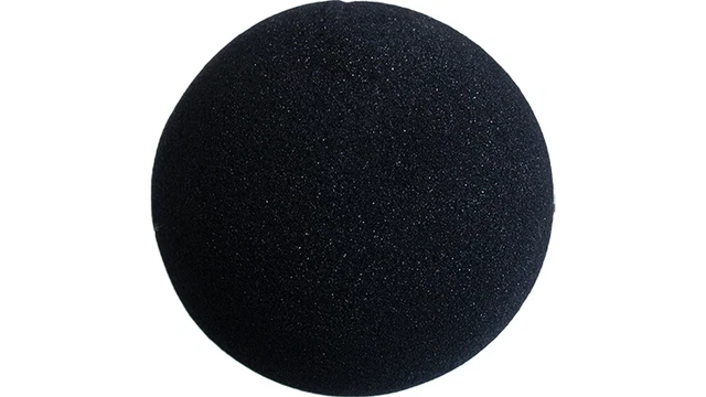 4 INCH SUPER Soft Sponge Ball (Black) from Magic by Gosh (1 each) $4.84 ...