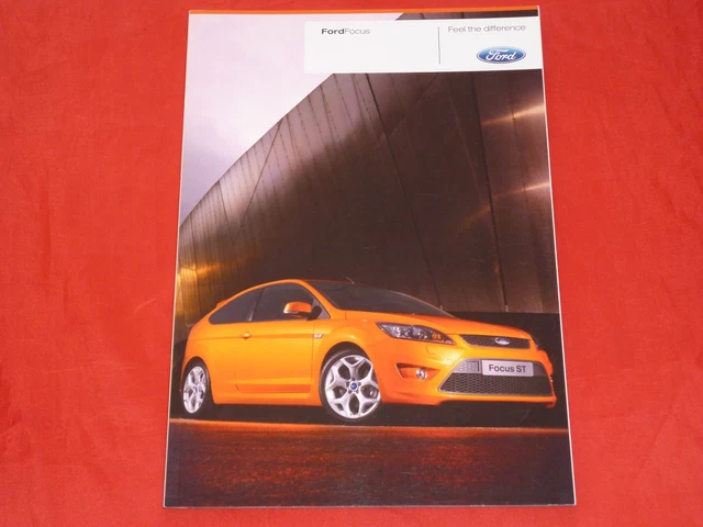 FORD FOCUS CONCEPT Style Econetic Ghia Titanium ST RS Prospekt Brochure ...