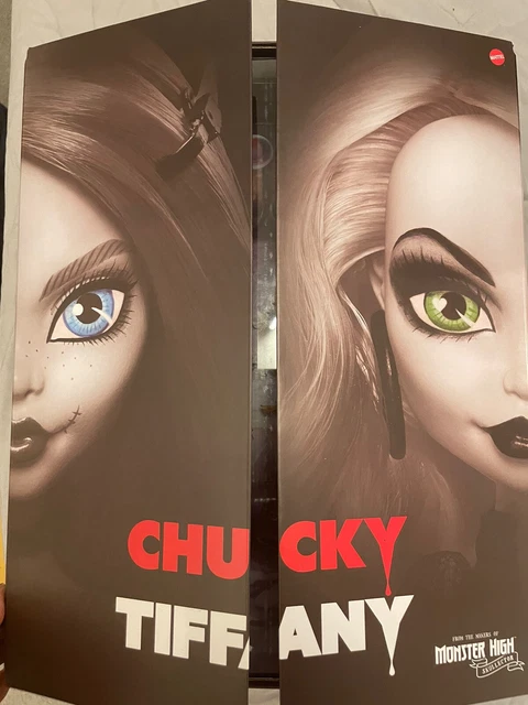 MONSTER HIGH SKULLECTORS Chucky and Tiffany Doll Set Mattel 2023 ...