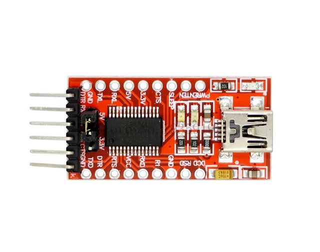 MODULE FTDI FT232RL USB To Ttl Converter Serial Programmer Arduino 3.3V ...