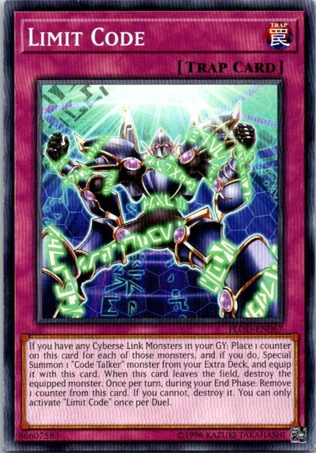 LIMIT CODE FLOD-EN067 Yu-Gi-Oh! Card Light Play Unlimited $0.99 - PicClick