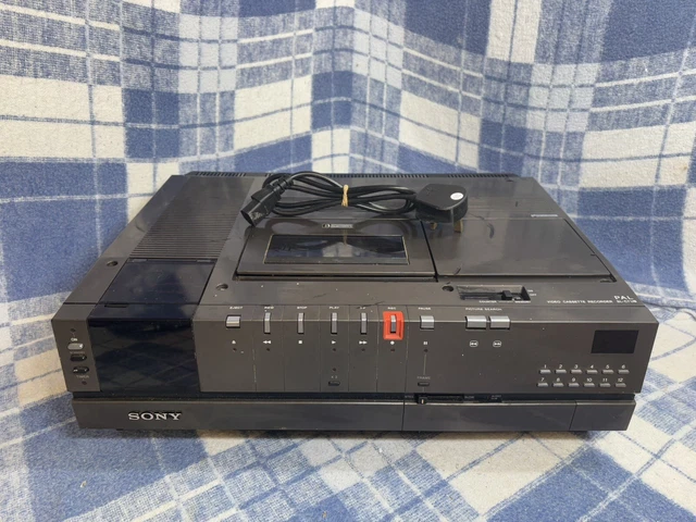 SONY SL-C7 UB Betamax Video Cassette Recorder PAL **FAUTLY/UNTESTED** £ ...