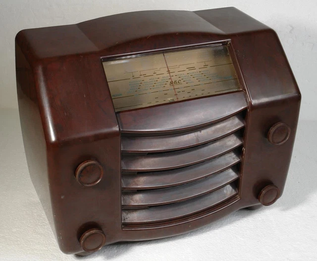 VINTAGE GEC VALVE Radio Receiver BC 4940 LW MW & SW with Bakelite ...