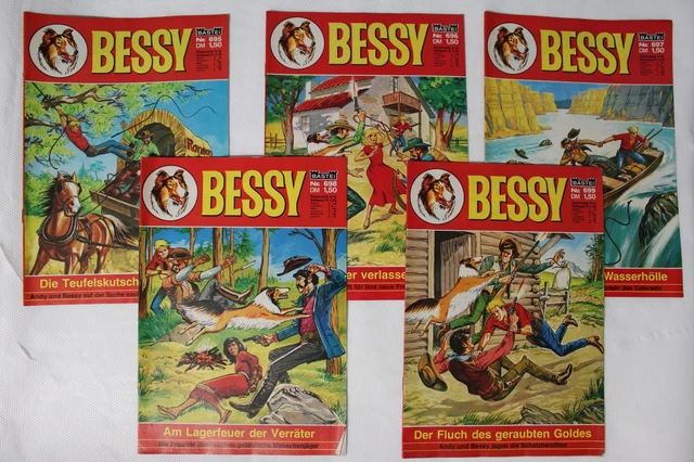 BASTEI - BESSY BAND - BESSY - Nr. 695 - 696 - 697 - 698 - 699 EUR 11,50 ...