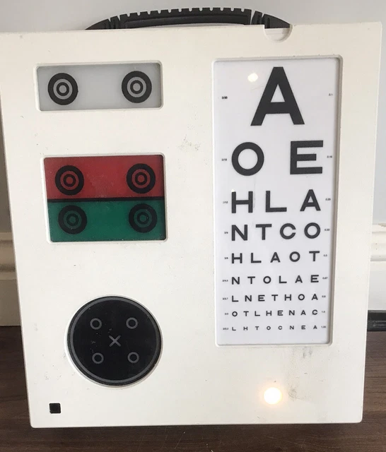DOMICILIARY EYE TEST chart £389.20 - PicClick UK