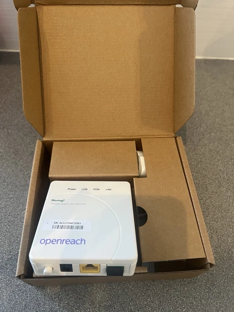 NOKIA-ONT G-010G-Q OPENREACH Optical Fibre GPON Terminal BNIB With ...